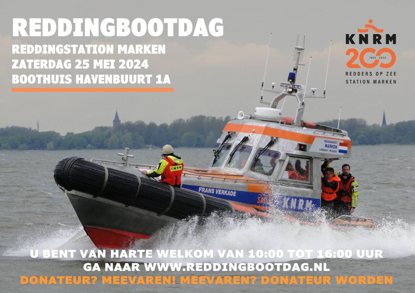 Reddingbootdag KNRM Marken 2024 - KNRM