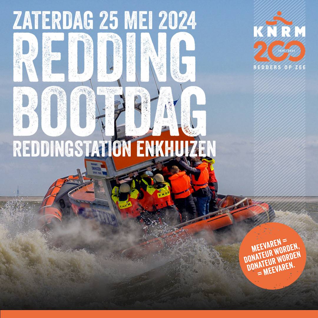 200 jaar KNRM vier je mee op de 4 Westfriese reddingstations - KNRM