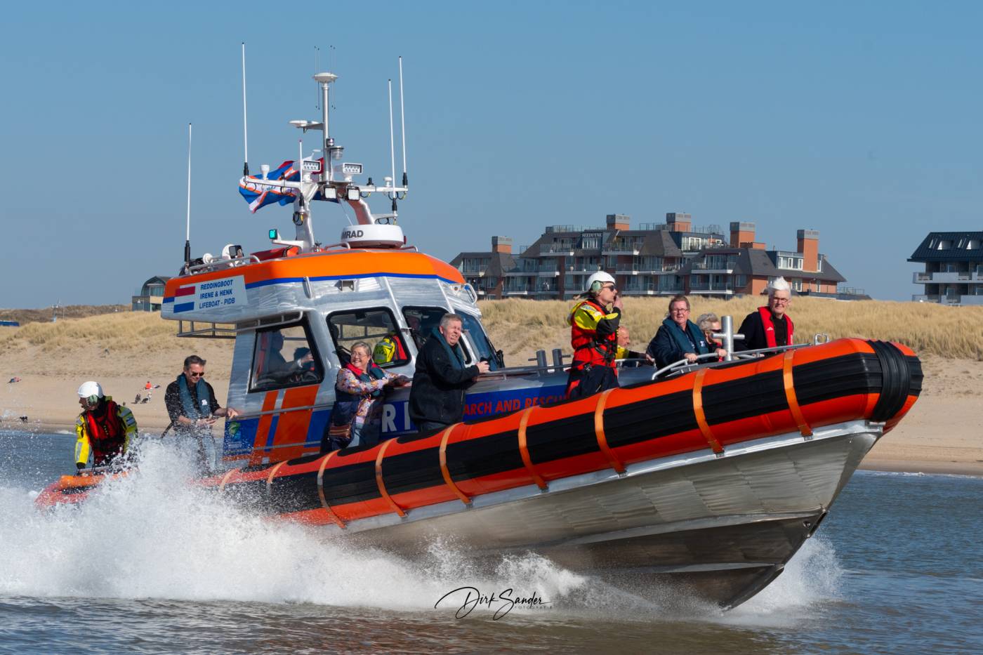 Doop reddingboot Irene & Henk - KNRM