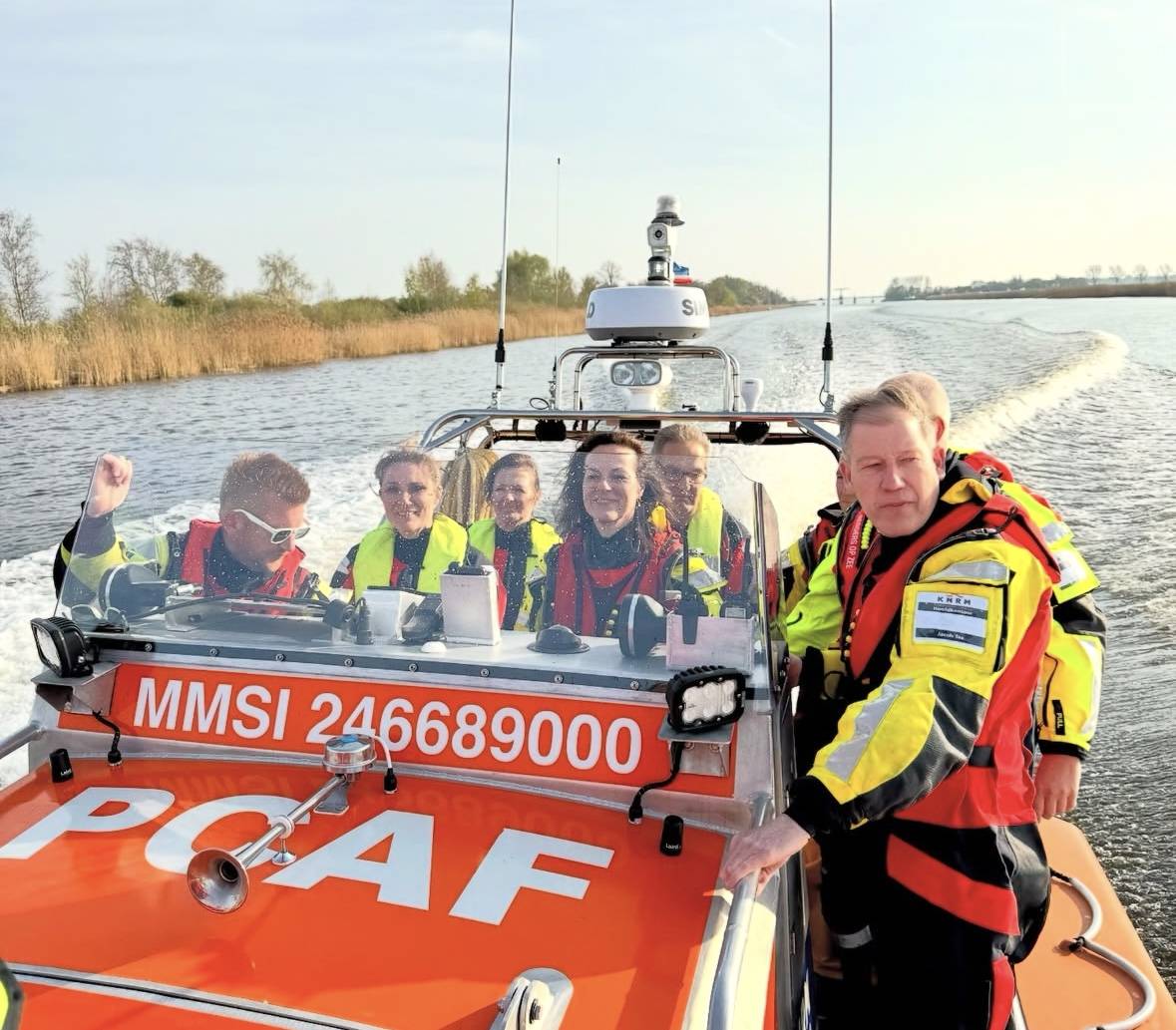 Bijzondere gasten aan boord! - KNRM