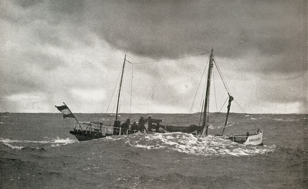 DE SCHEEPSRAMP BIJ LICHTSCHIP HAAKS - KNRM