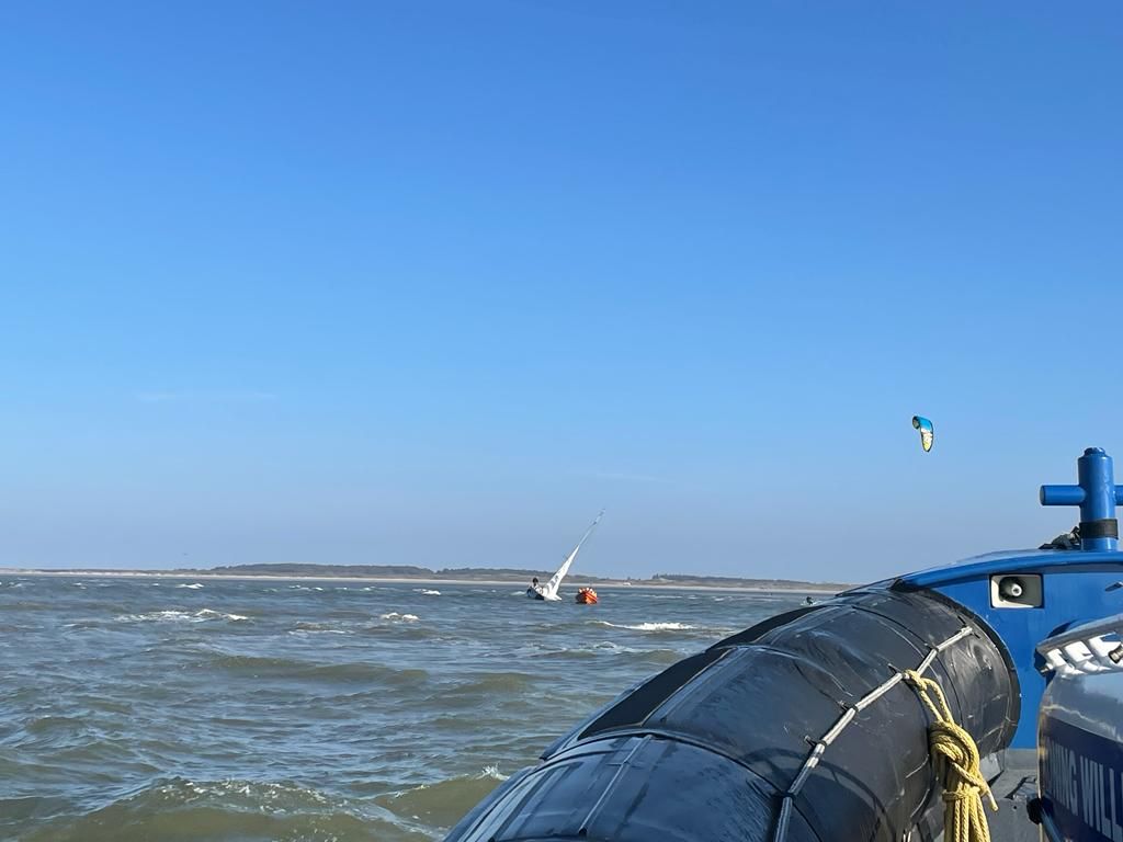 Prio-1 Jacht in de problemen - KNRM